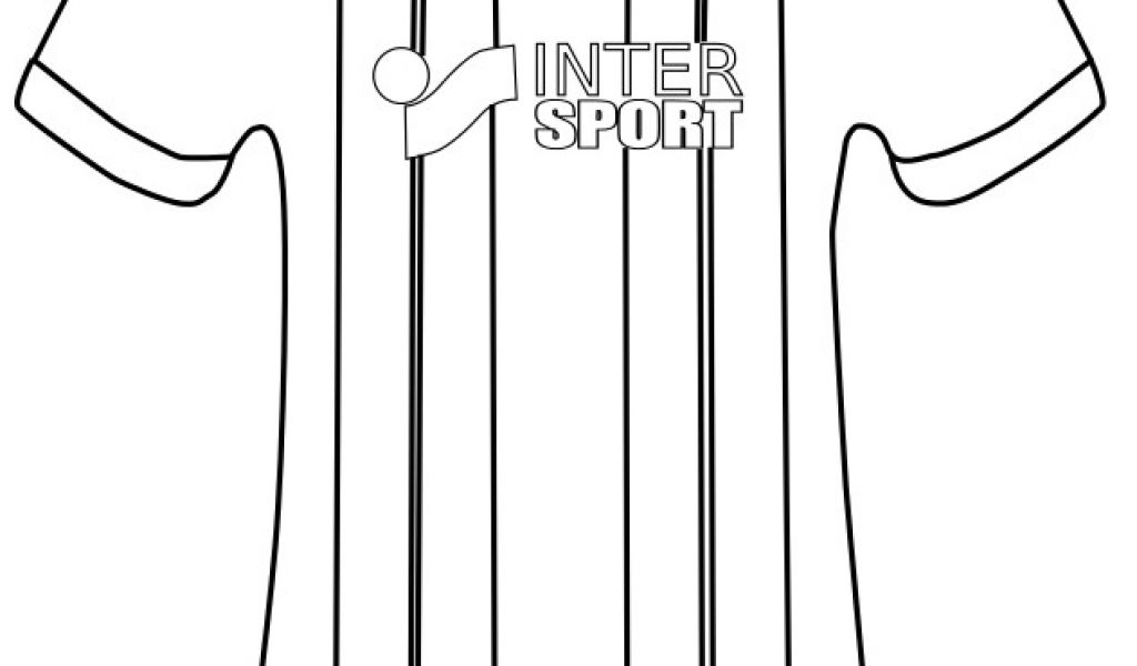 Coloriage Maillot De Foot Barcelone Coloriage Maillot De L’om à L ...