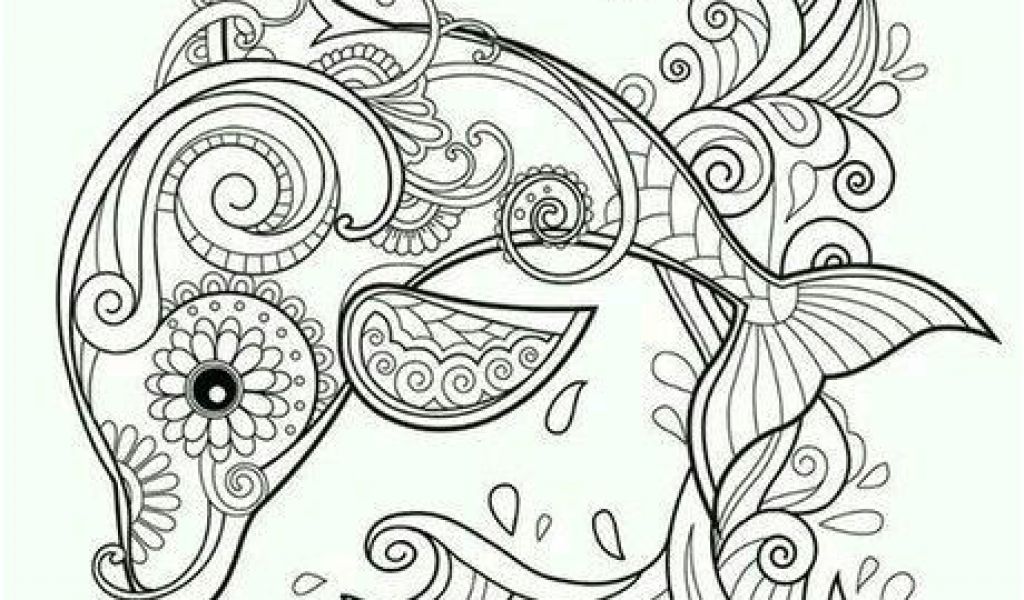 Coloriage Mandala De Dauphin épinglé Par Anne Marie Brisson Sur ...