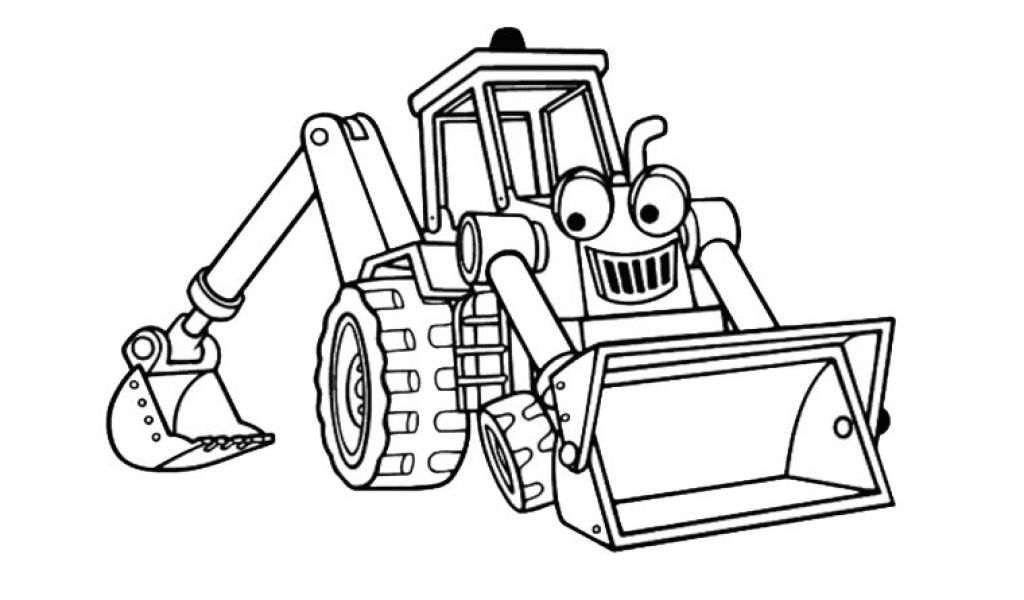 Coloriage Pelleteuse Gratuit Coloriage Tracteur Pelle A Imprimer ...