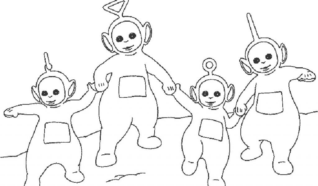 Teletubbies Coloriage A Imprimer Télétubbies 5 Dessins Animés ...